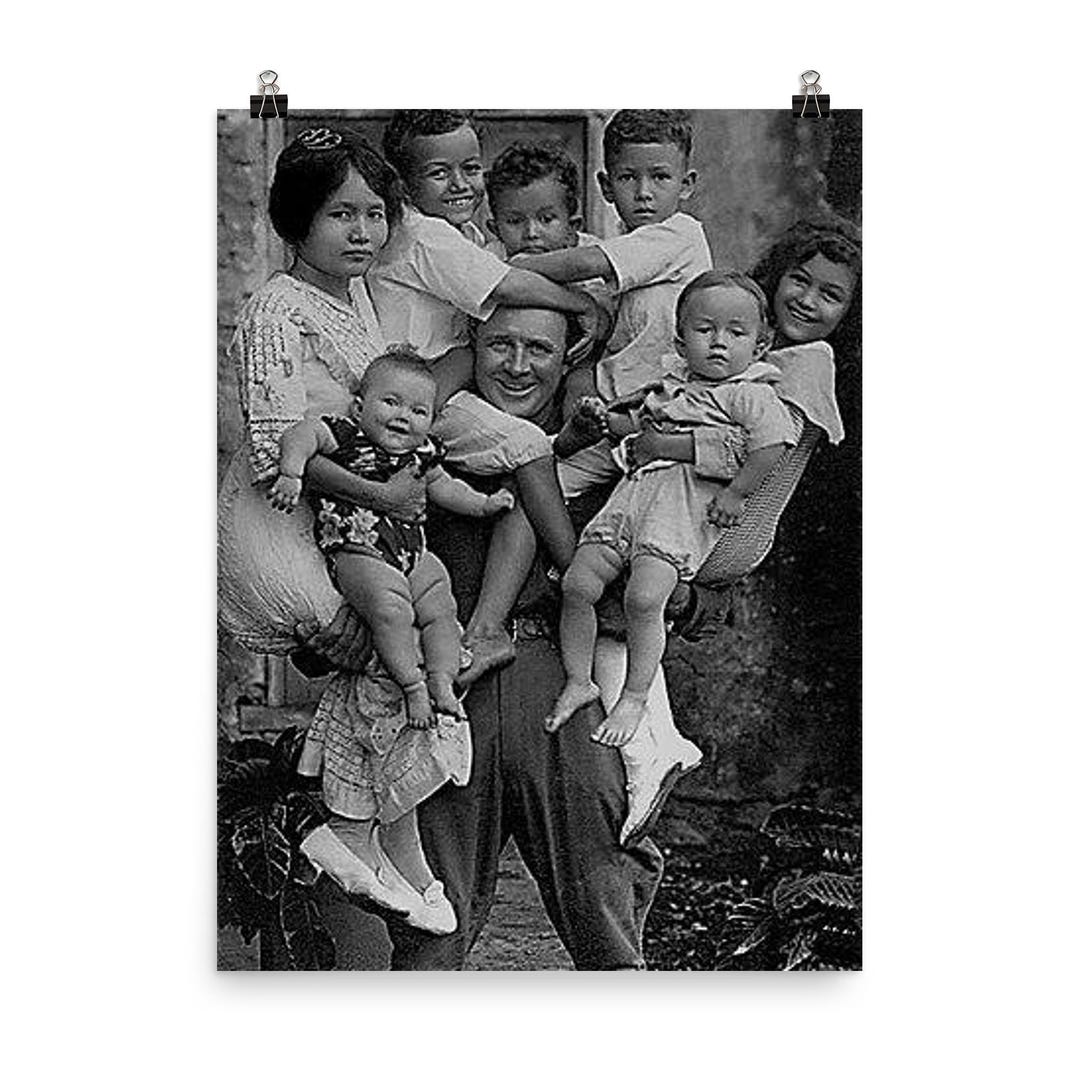 Filipino-american Family Portrait, Philippines 1912 Poster Print - Etsy
