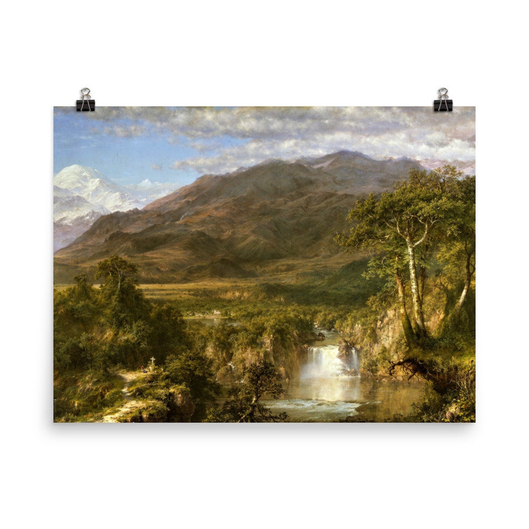 The Heart of the Andes by Frederic Edwin Church Poster Print - Etsy