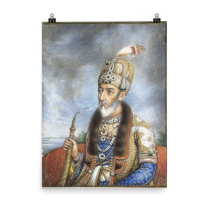 Bahadur Shah Zafar Poster Print – 18” X 24” - Etsy