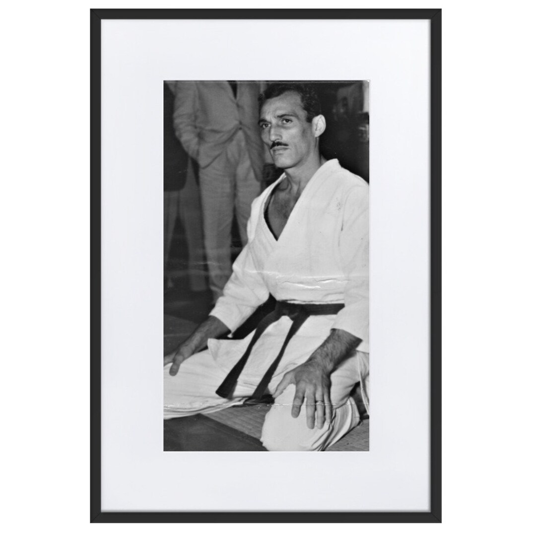 Helio Gracie Framed Print With Mat - Etsy