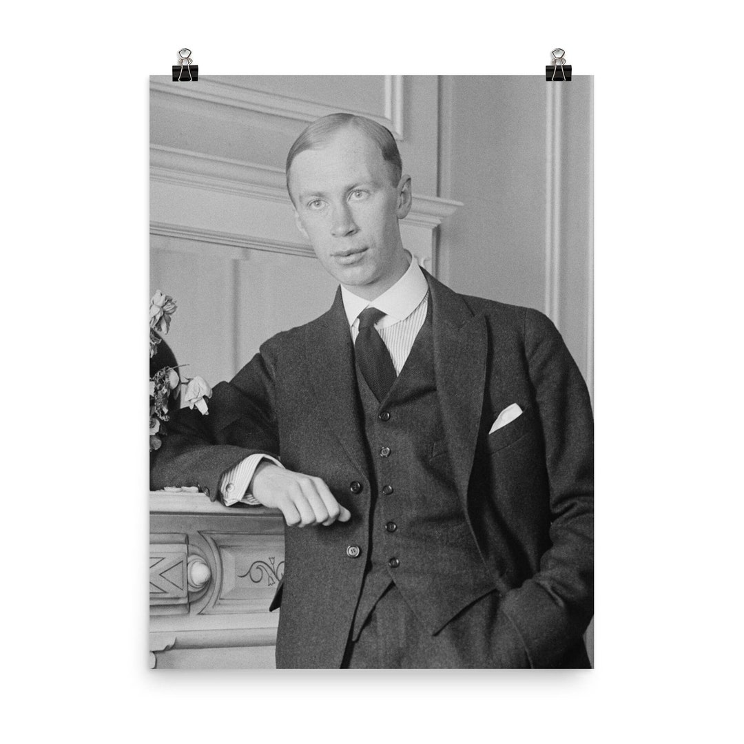 Sergei Prokofiev Poster Print - Etsy