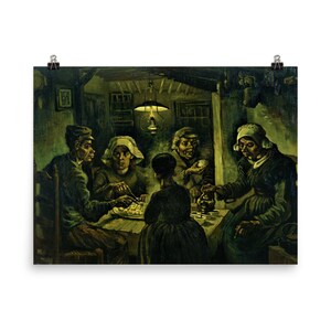 The Potato Eaters by Vincent Van Gogh Poster Print - Etsy