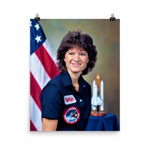 Sally Ride Poster Print - Etsy