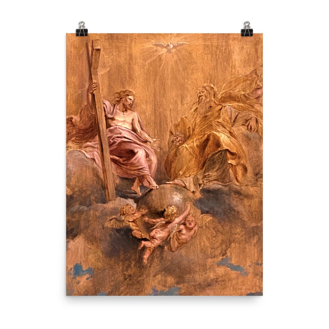 The Holy Trinity by Peter Paul Rubens Poster Print - Etsy