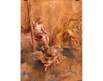 The Holy Trinity Peter Paul Rubens Print Poster - Etsy