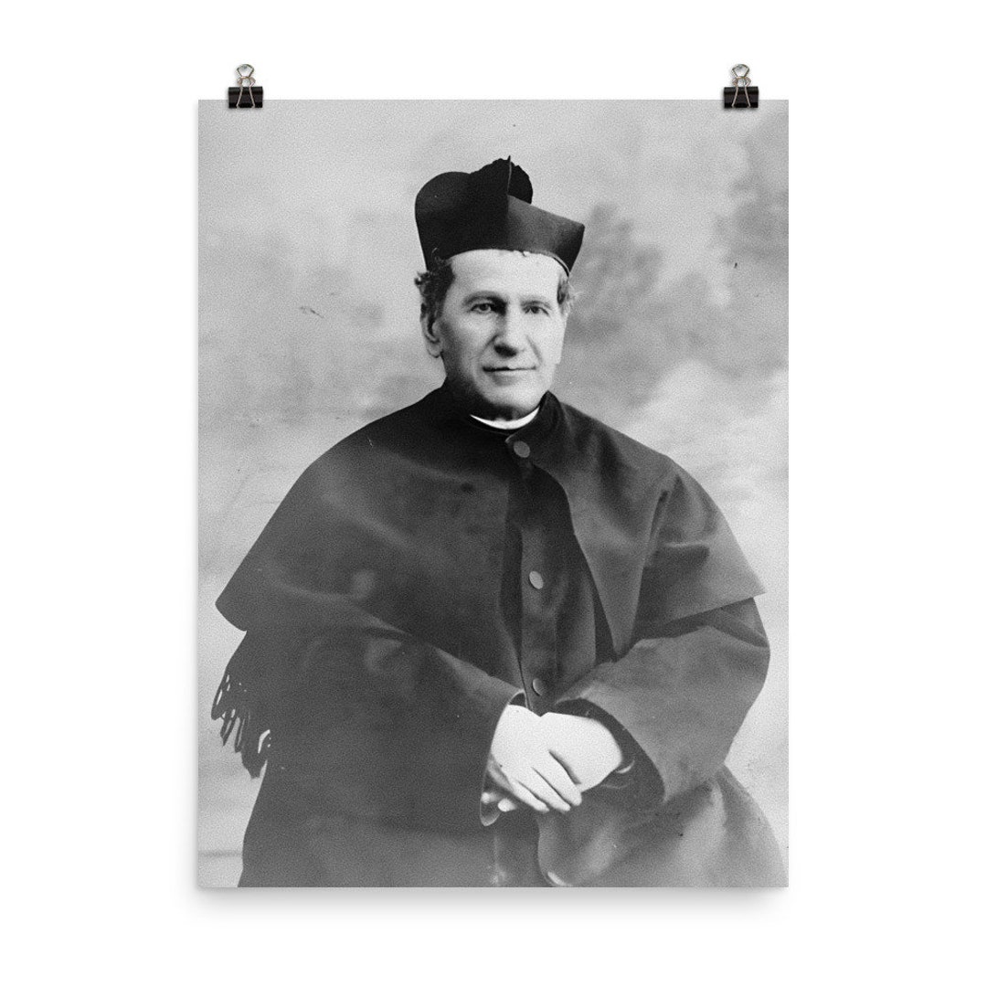 Saint John 'don' Bosco Poster Print - Etsy