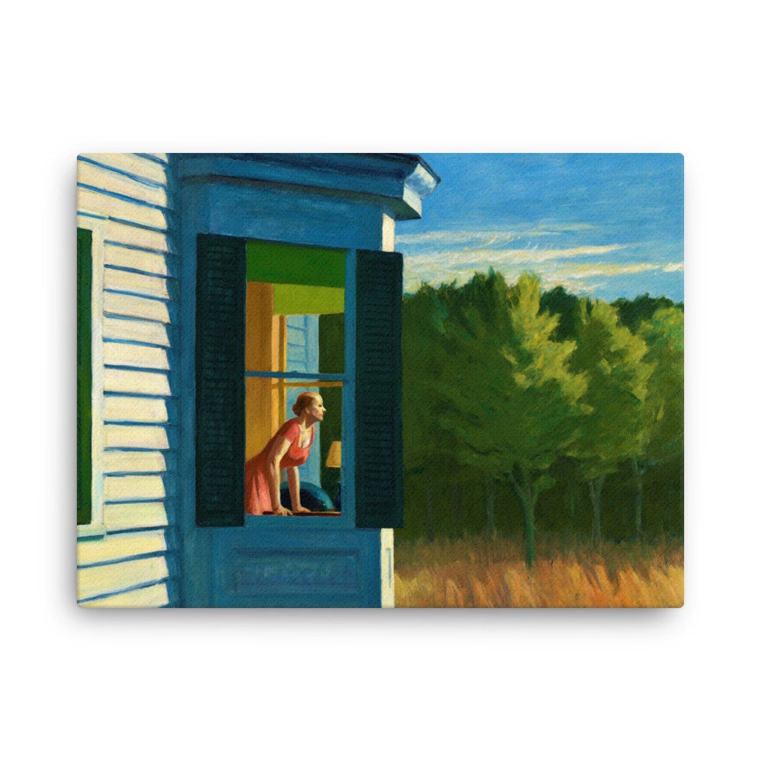 Cape Cod Morning by Edward Hopper Canvas Print - Canvas Wall Art - Etsy