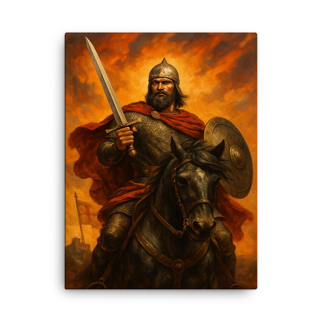 El Cid Canvas Print – Spanish Hero Wall Art, Medieval Knight Decor ...