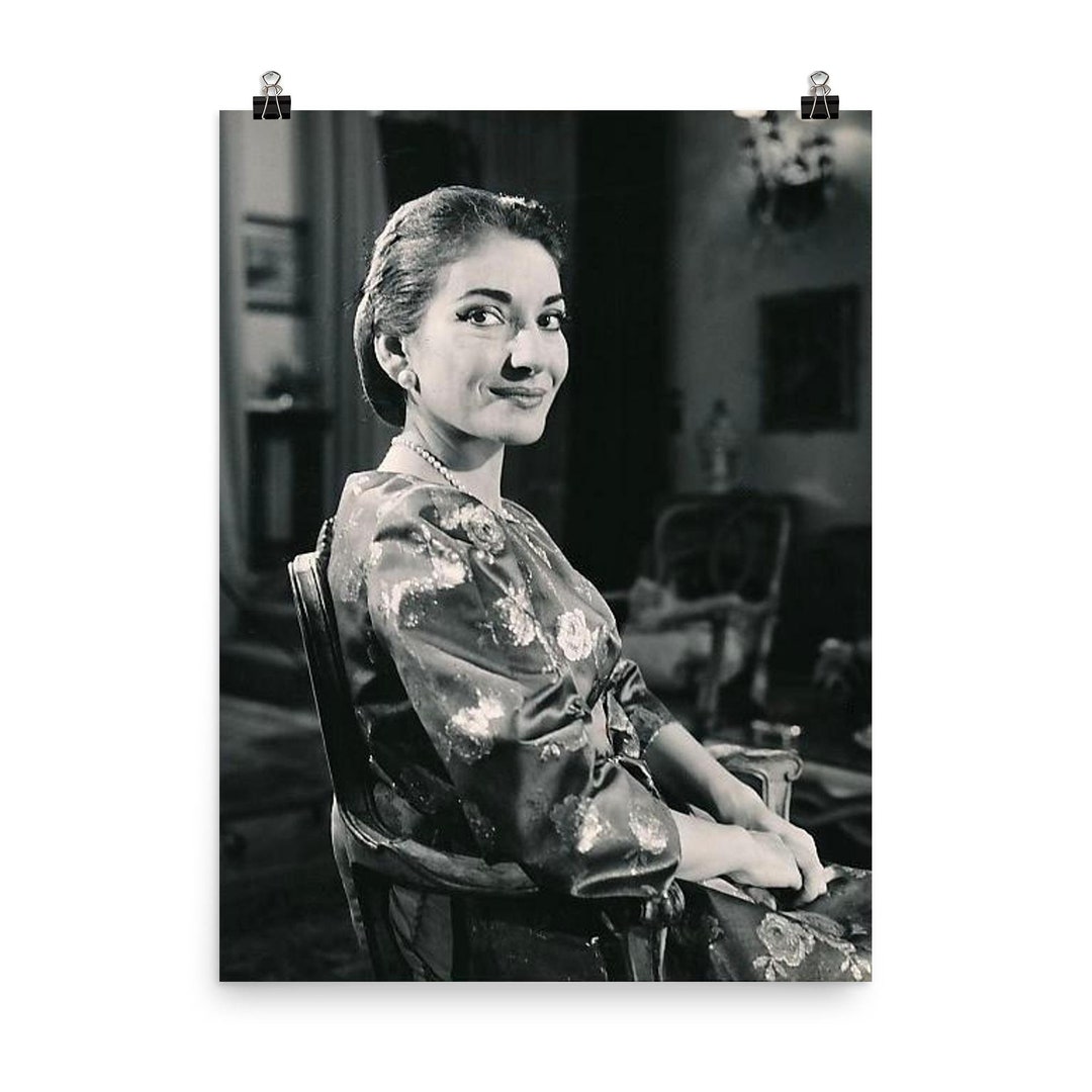 Maria Callas Poster Print - Etsy