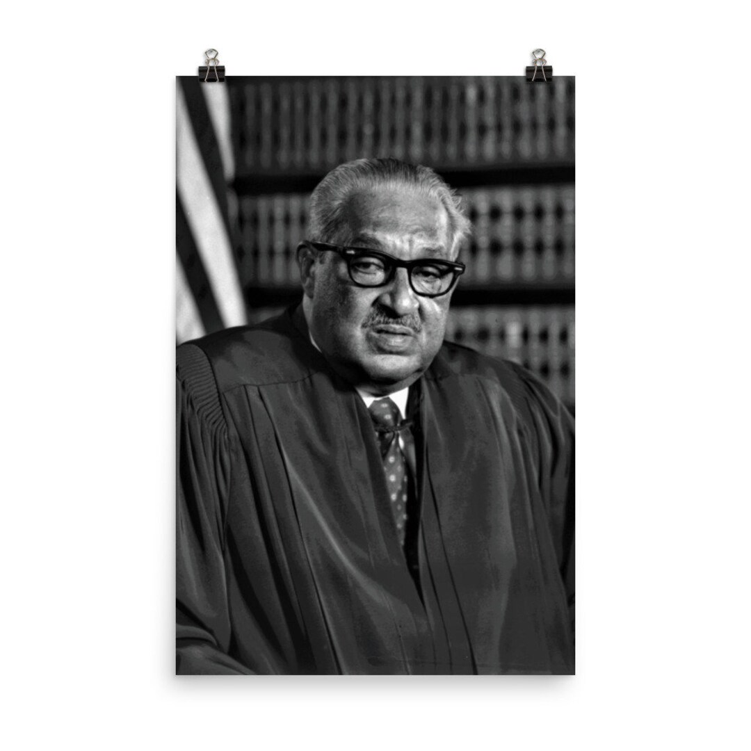 Thurgood Marshall Poster Print - Etsy