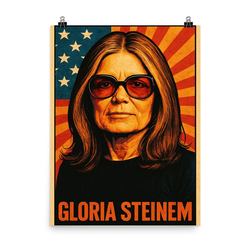Gloria Steinem Poster - Etsy