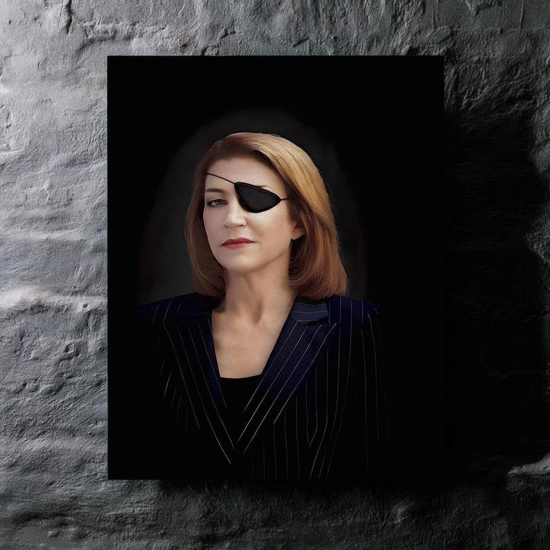 Marie Colvin Metal Print: Iconic War Correspondent Portrait Tribute ...