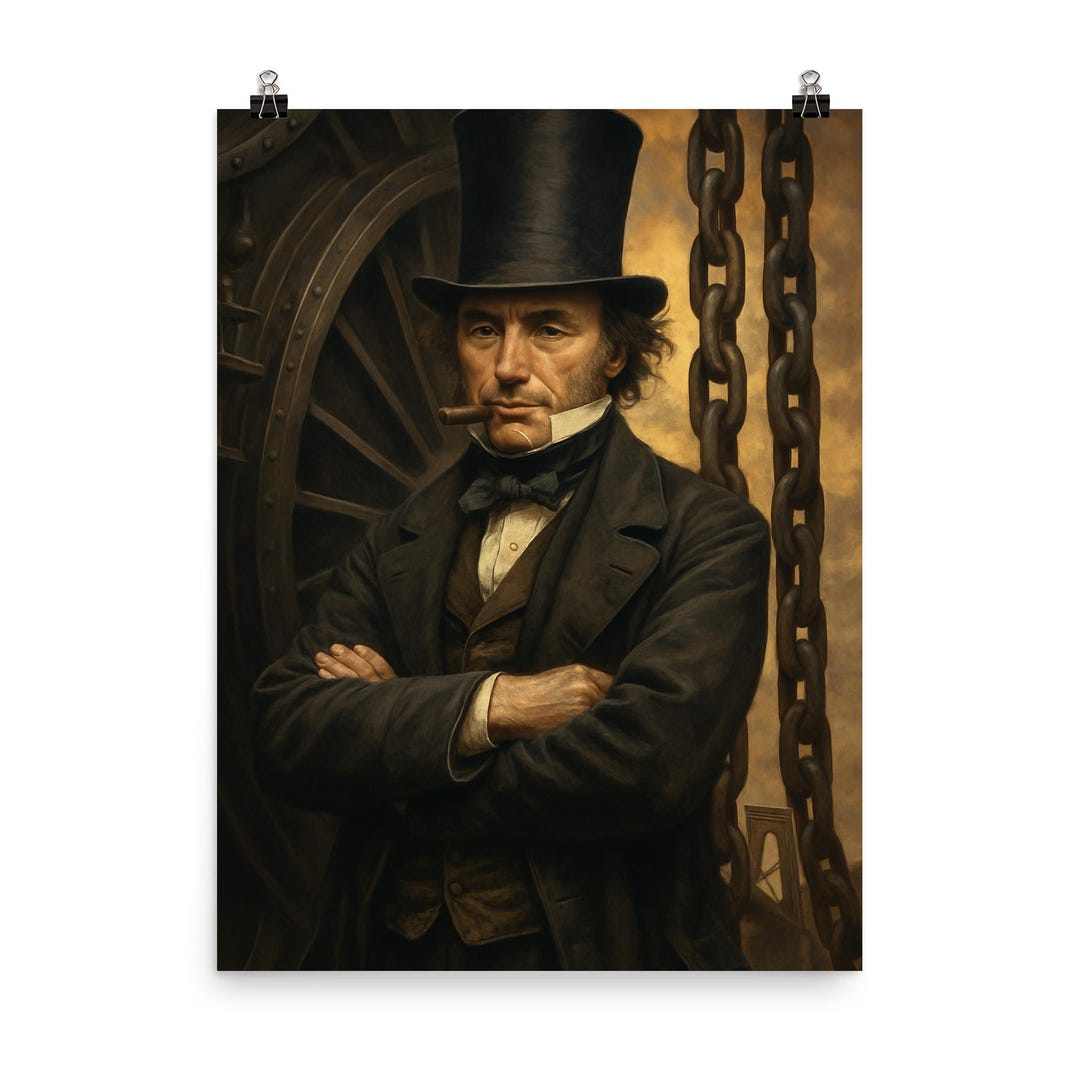 Brunel Engineering Masterpiece Poster Print - Historic Wall Art Decor ...