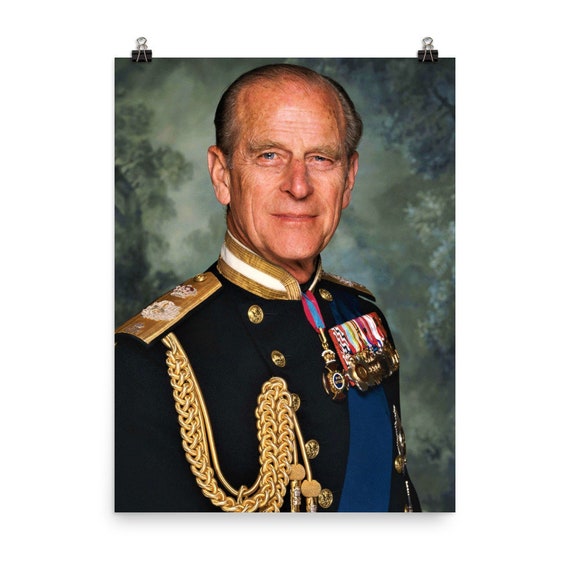Prince Philip Duke of Edinburgh Poster Print - Etsy