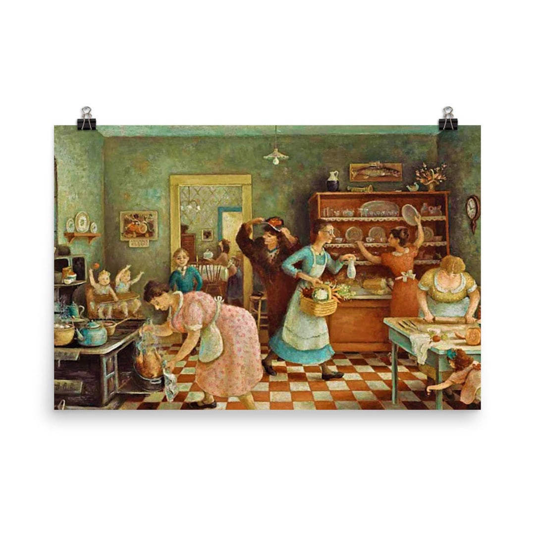 Thanksgiving by Doris Lee Poster Print - Etsy