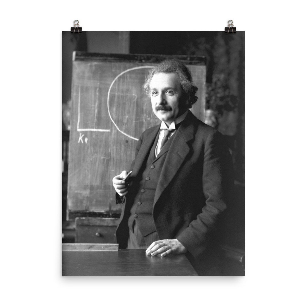 Albert Einstein Poster Print - Etsy