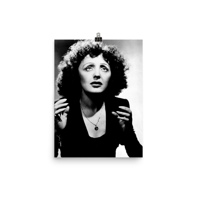 Edith Piaf Poster Print - Etsy