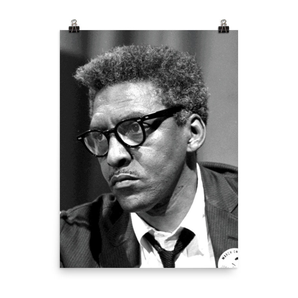 Bayard Rustin Poster Print - Etsy