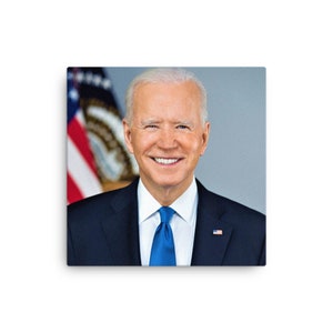 Joe Biden Official Portrait Canvas Print - Canvas Wall Art - Etsy