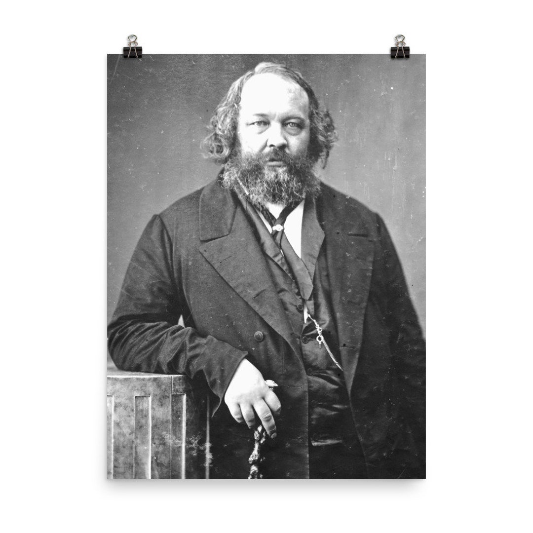 Mikhail Bakunin Poster Print - Etsy