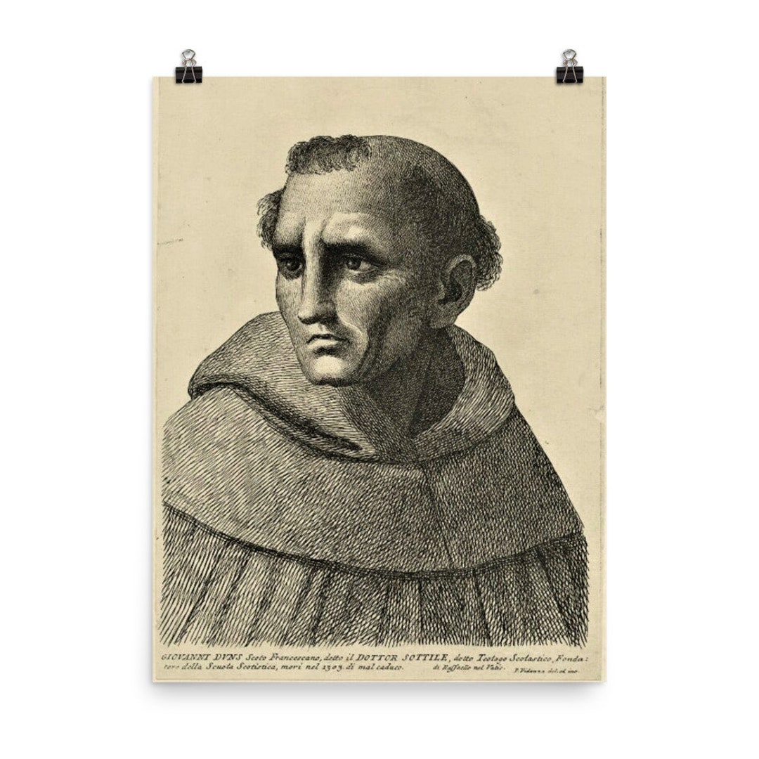 Duns Scotus Poster Print - Etsy