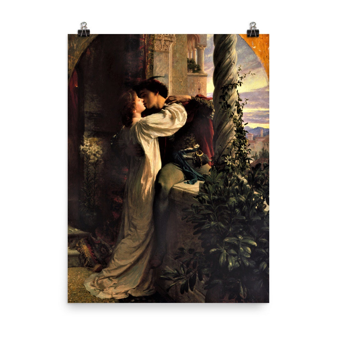 Romeo and Juliet by Frank Dicksee Poster Print - Etsy