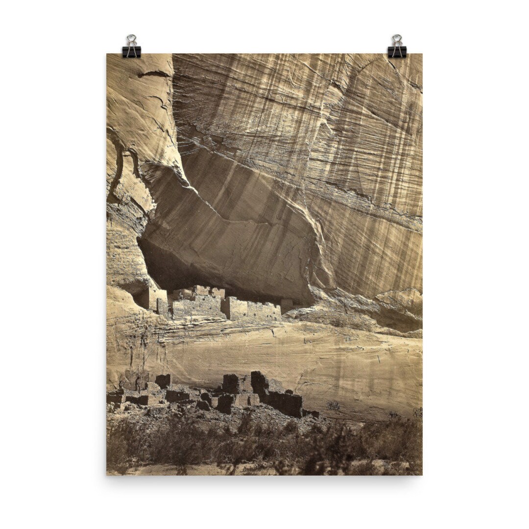 Ancient Ruins in the Cañon De Chelle by Timothy Osullivan Poster Print - Etsy