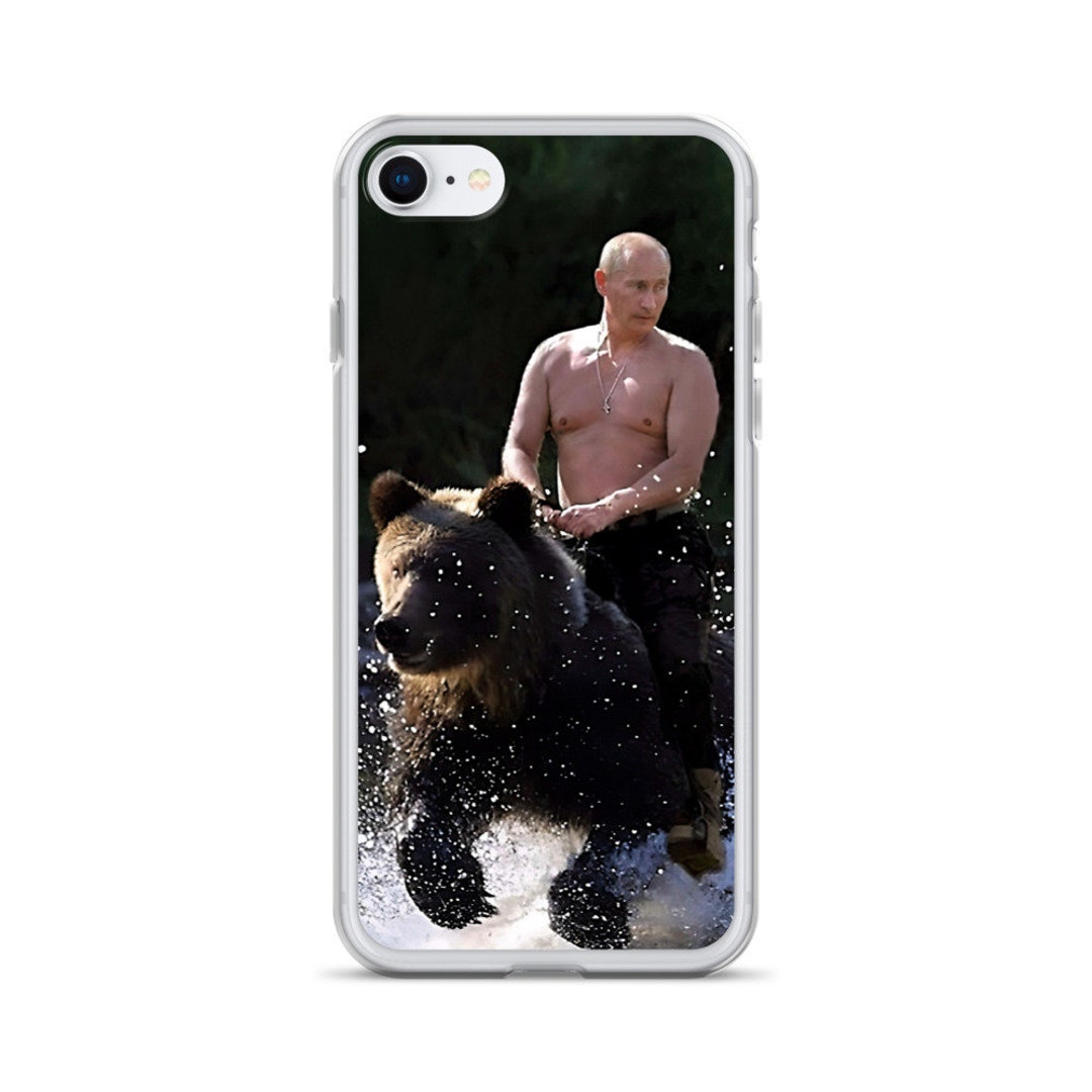 Vladimir Putin Funny Riding a Bear iPhone Case Putin Meme Phone Gift - Etsy
