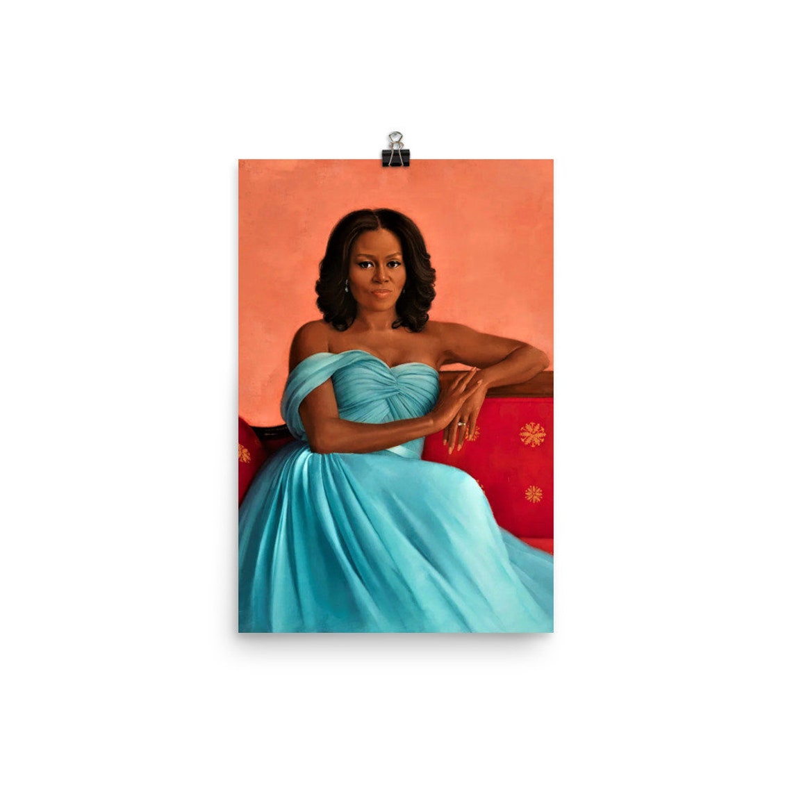 Michelle Obama Official Portrait Poster Print - Etsy