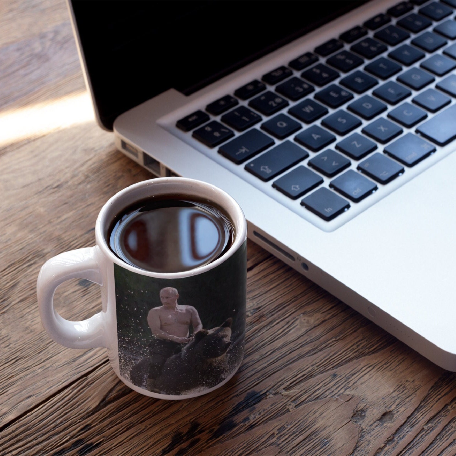 Putin Mug Vladimir Putin Funny Riding a Bear Mug - Etsy Singapore