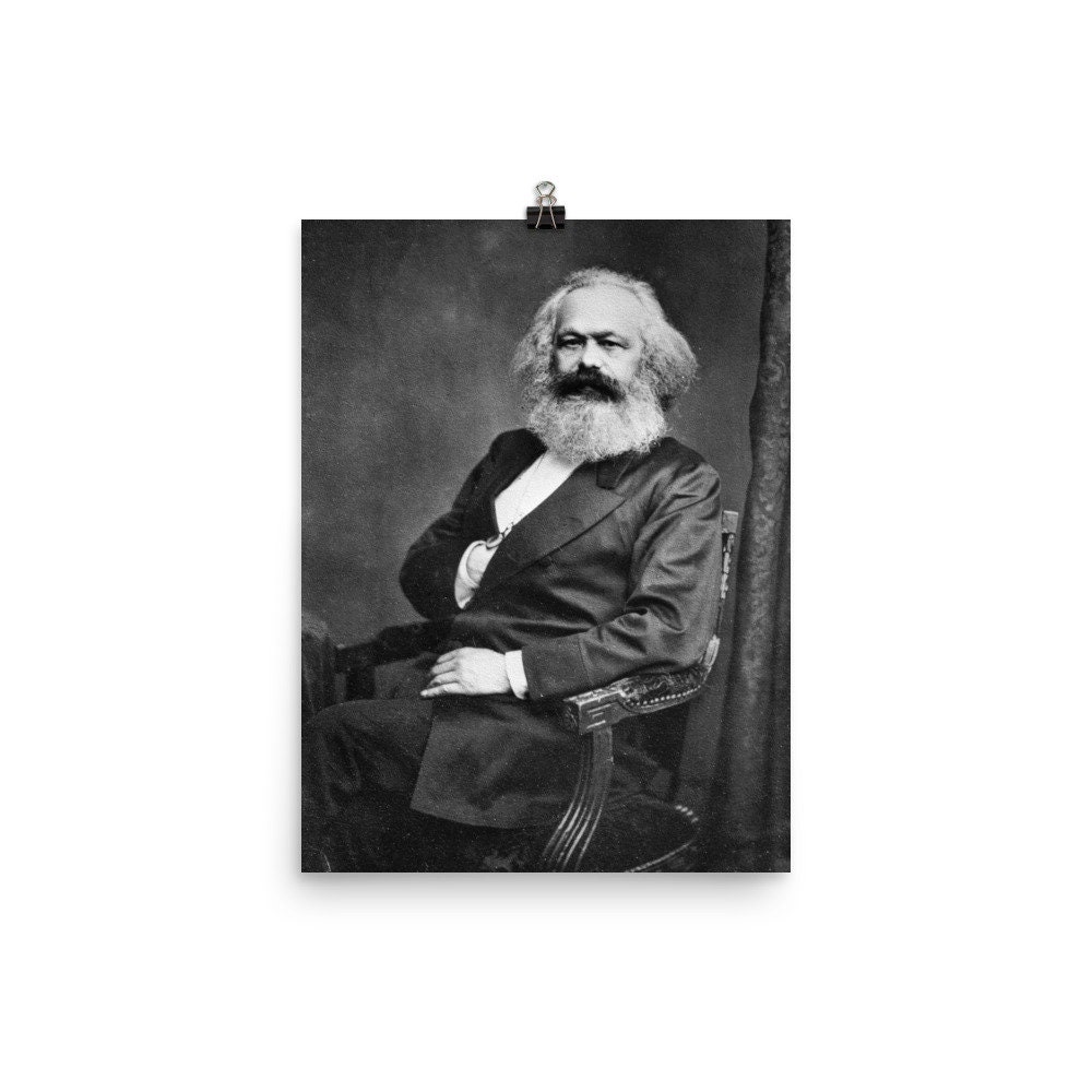 Karl Marx Poster - Etsy