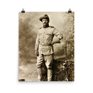 Colonel Theodore Roosevelt Poster Print - Etsy