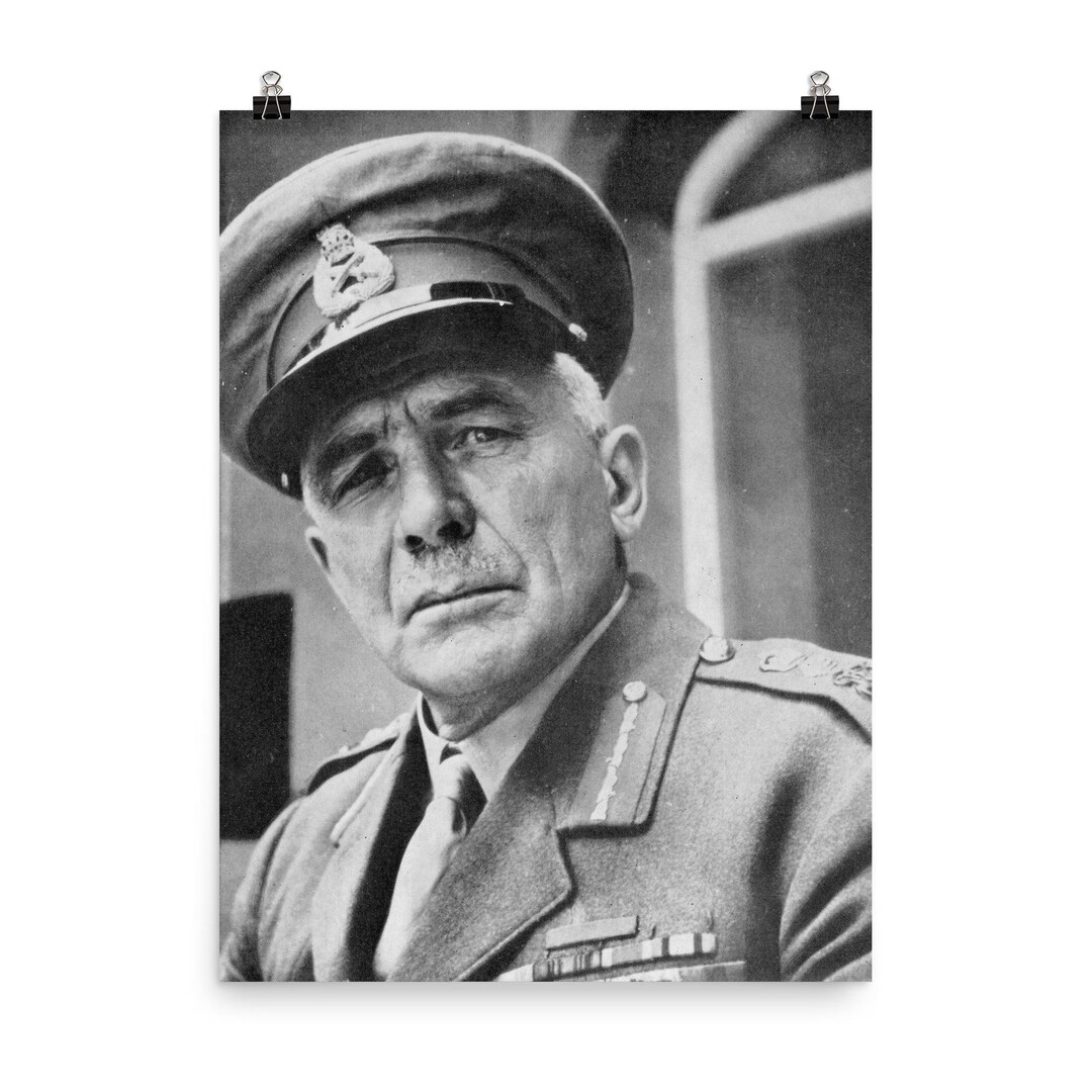 Edmund Ironside 1st Baron Ironside Poster Print – 18” X 24” - Etsy