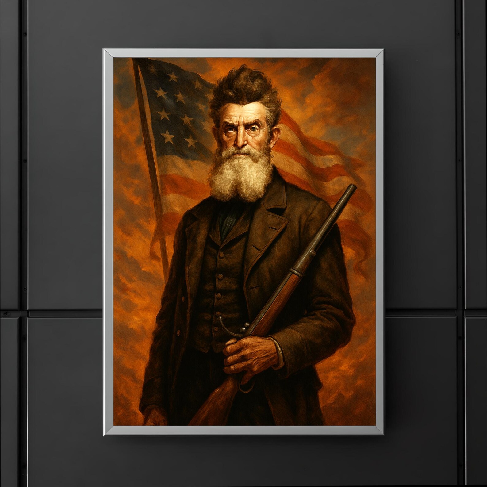John Brown Historic Poster Print - Unique Abolitionist Wall Art for ...