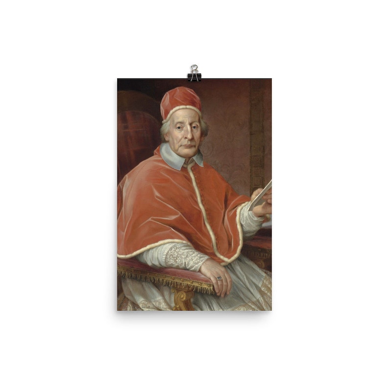 Pope Clement XII Poster Print - Etsy