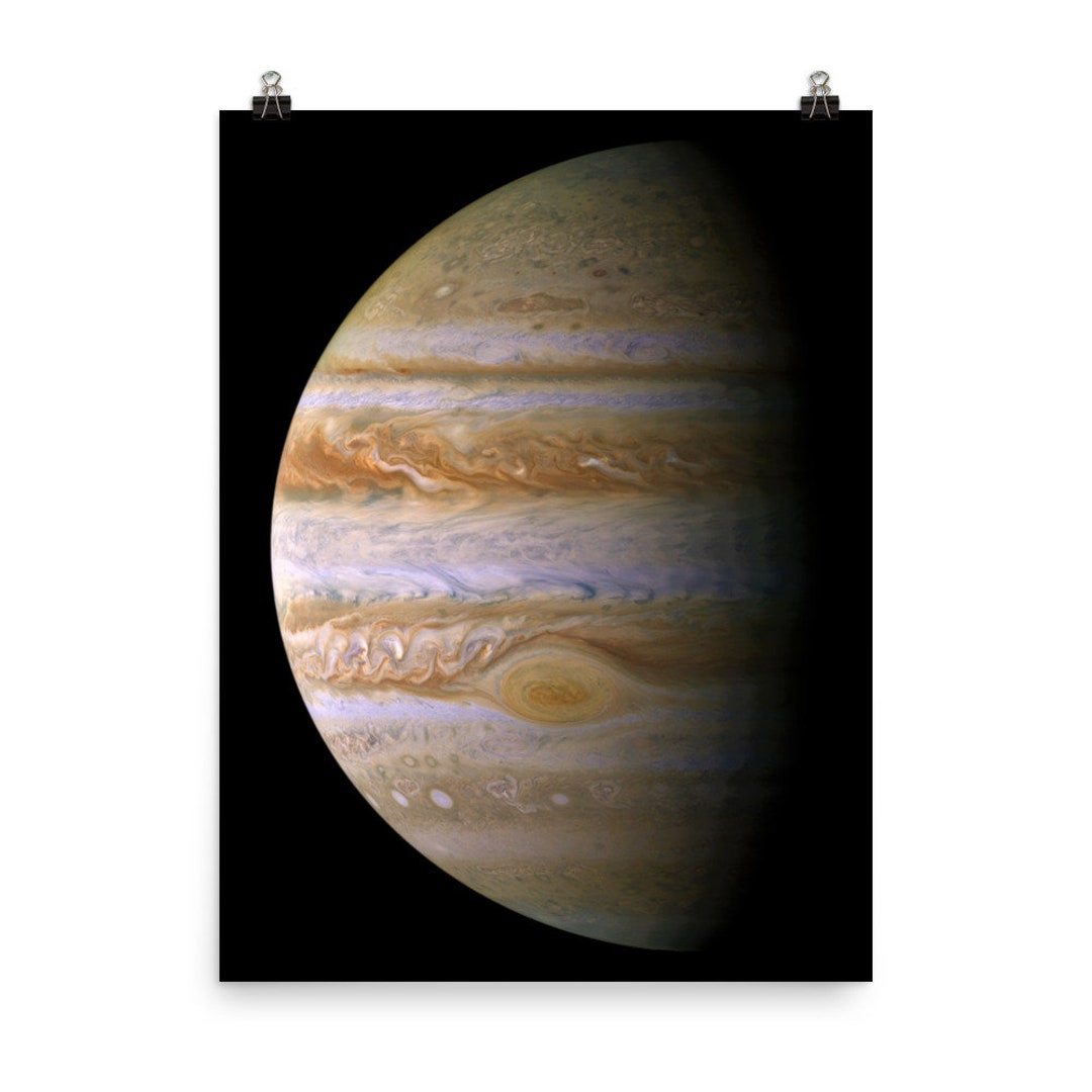 Portrait of Jupiter From Cassini Poster Print - Etsy