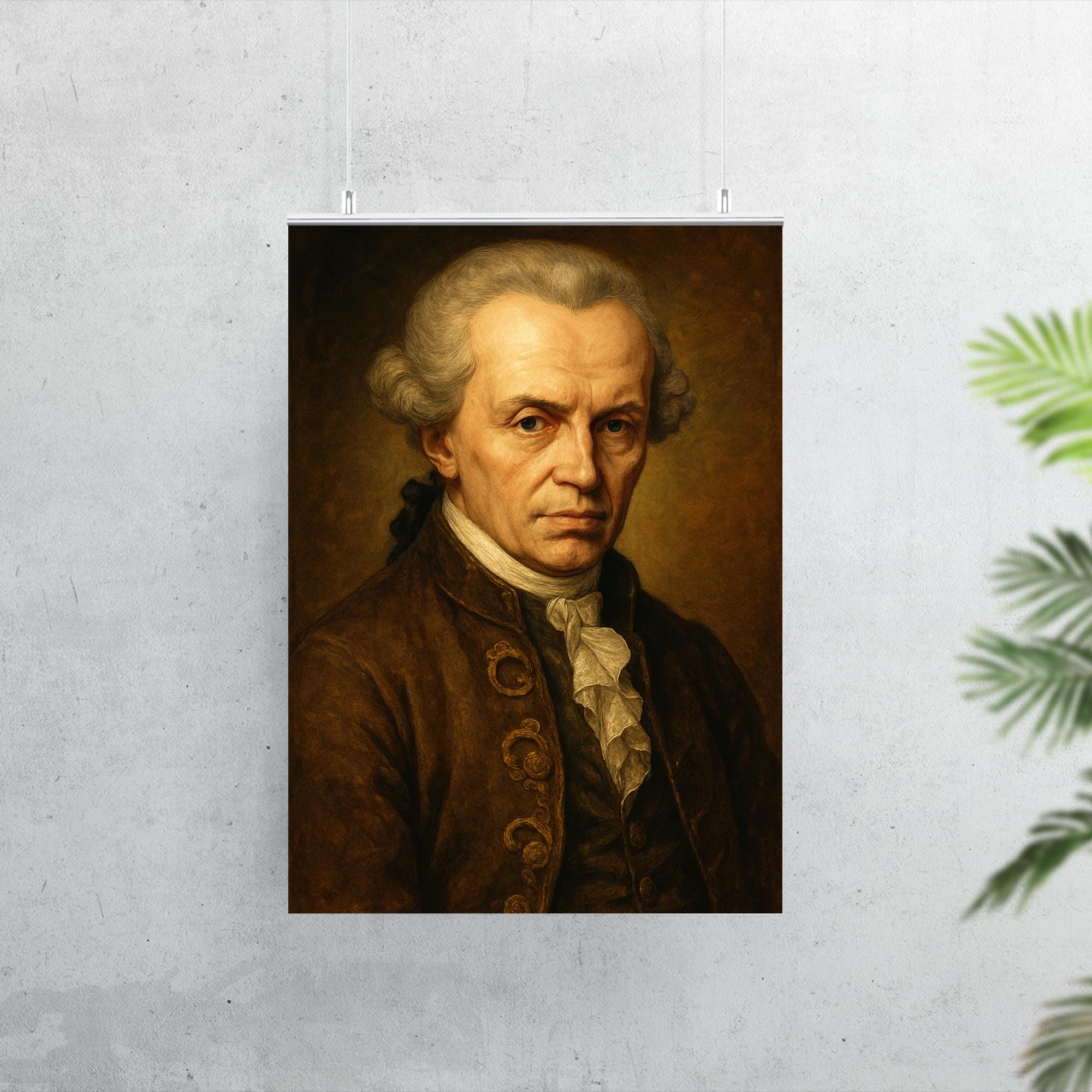 Immanuel Kant Philosophy Poster Print - Enlightenment Wall Art, Unique ...