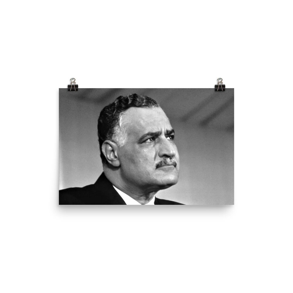 Gamal Abdel Nasser Poster Druck - Etsy.de