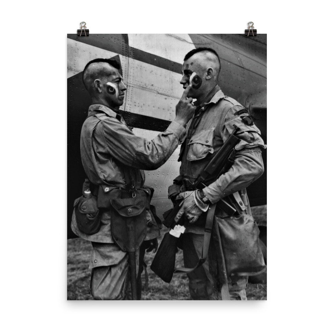 101st Airborne Mohawk Haircut Paratroopers (filthy Thirteen) Poster ...