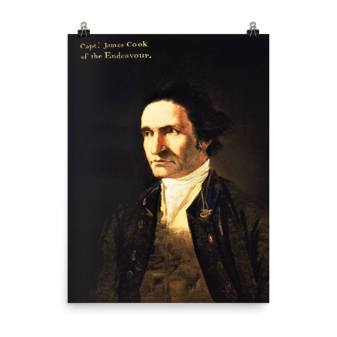Captain James Cook by William Hodges Poster Print - Etsy