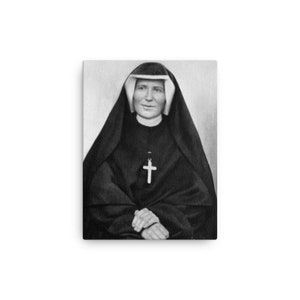 St Faustina Kowalska Canvas Print - Canvas Wall Art - Etsy