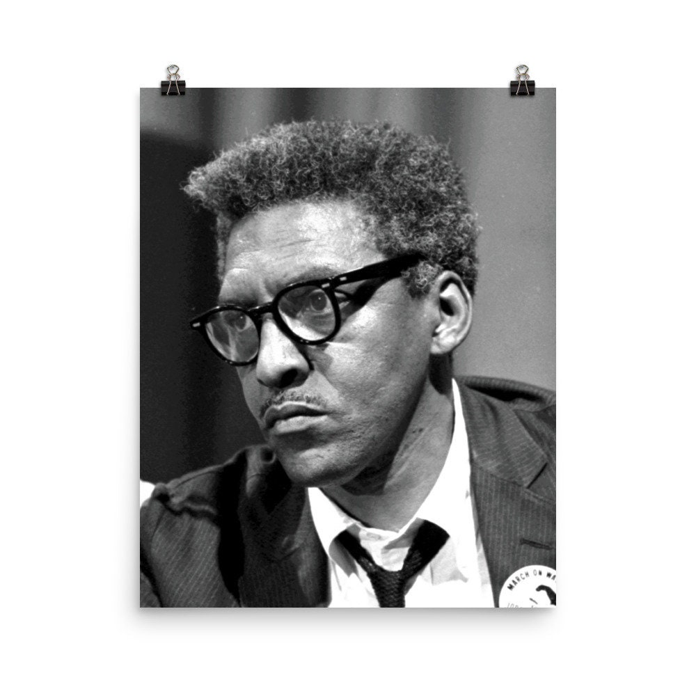 Bayard Rustin Poster Print - Etsy