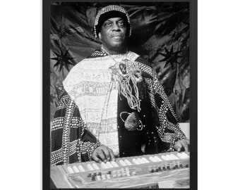 Sun Ra. Space is the Place. Hand Made. Original A4 Linocut Print. - Etsy