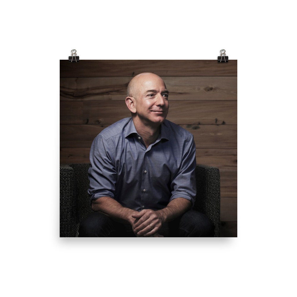 Jeff Bezos Poster | Etsy
