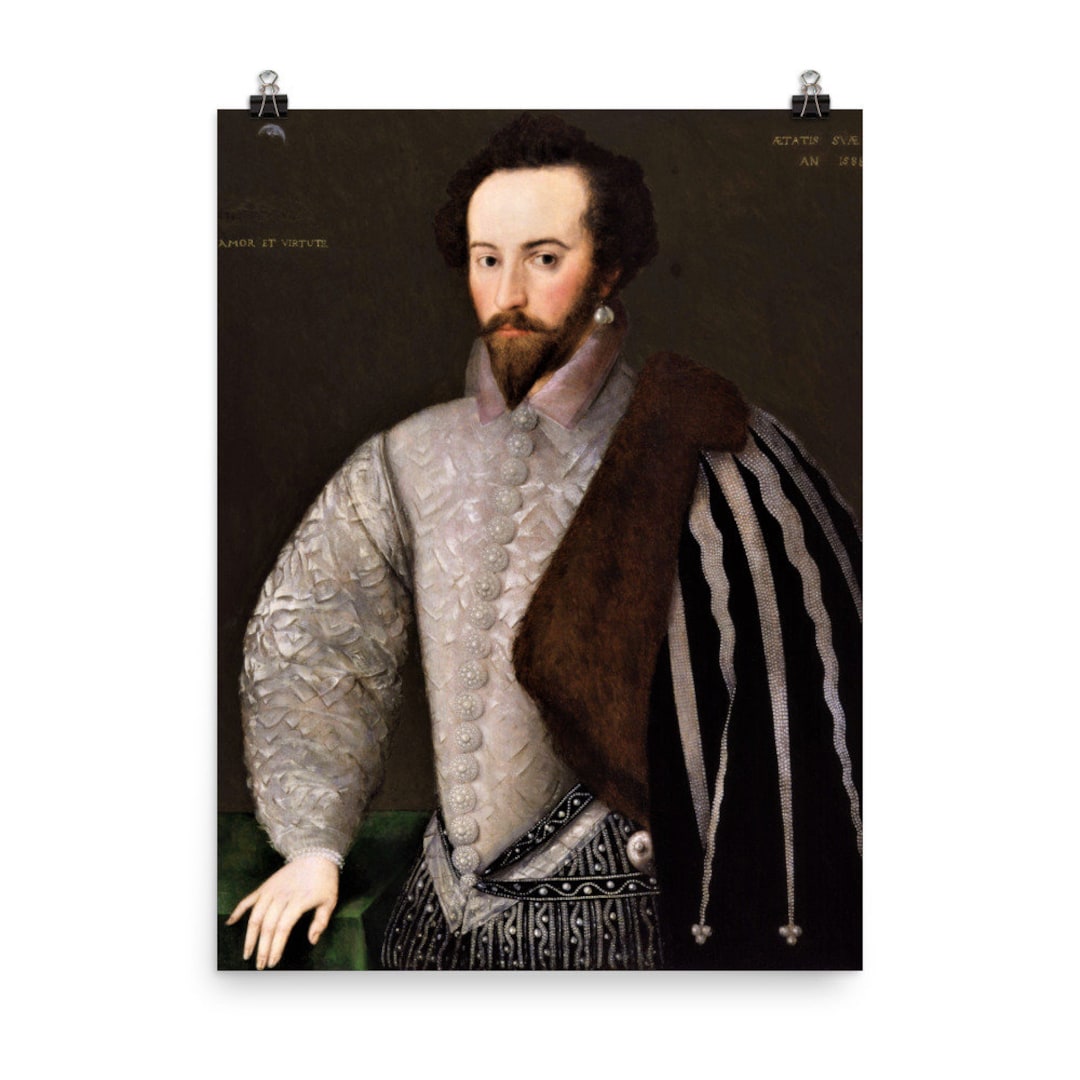 Sir Walter Raleigh Poster Print - Etsy