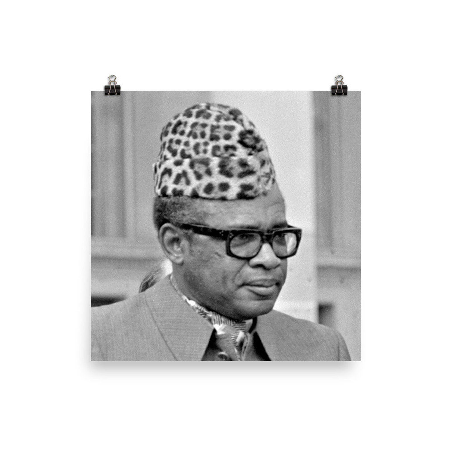 Mobutu Sese Seko Poster Print - Etsy