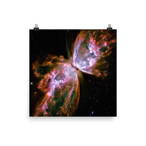 Butterfly Nebula by Hubble Space Telescope Poster Print - Etsy