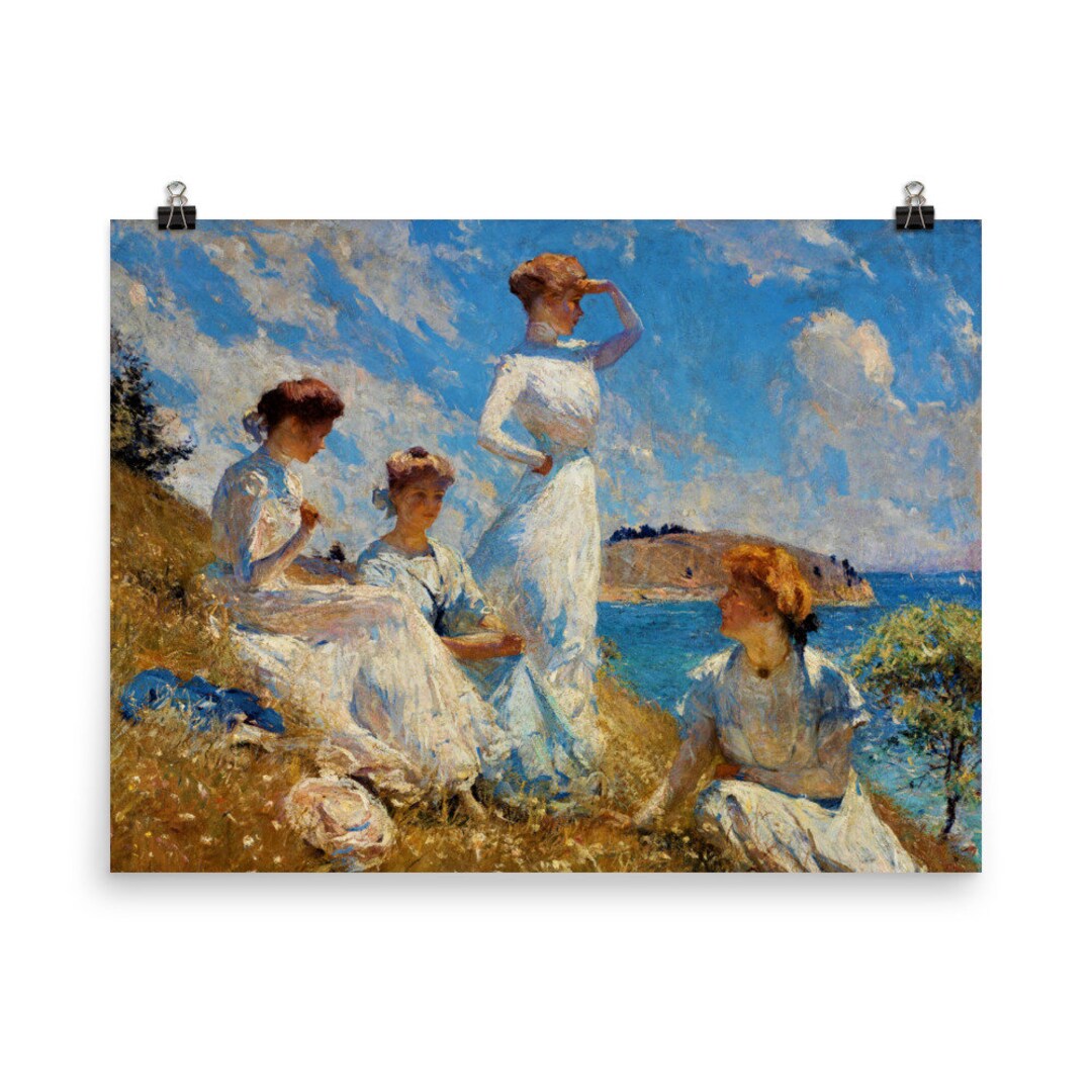 Summer by Frank Weston Benson Poster Print - Etsy