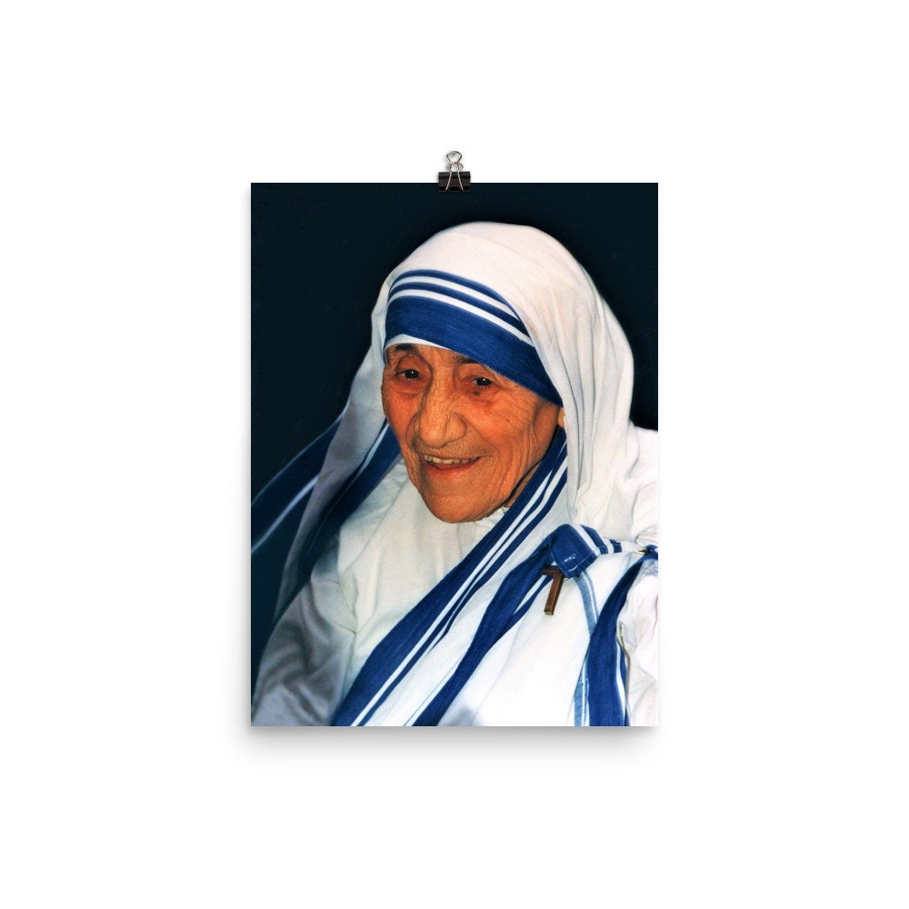 Mother Teresa Poster - Etsy