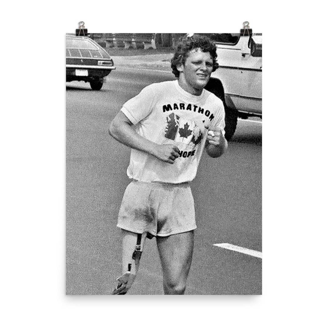 Terry Fox Poster Print - Etsy